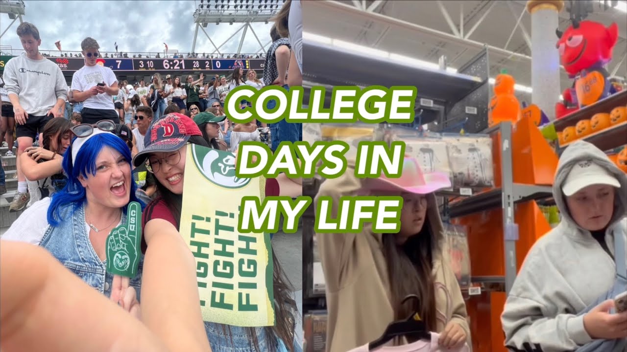 college days in my life Colorado State University | Jenny - YouTube