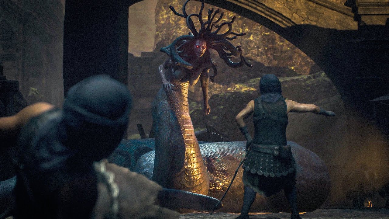 Dragon's Dogma 2 Epic Medusa Fight 4K - YouTube
