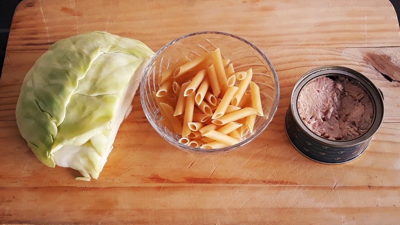 Comida BARATA y sabrosa MUY FACIL CON PASTA - YouTube