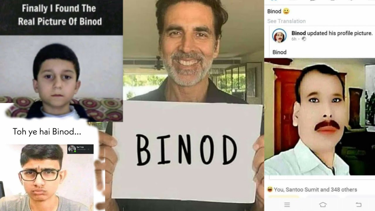 Everything about Binod | what is binod | who is binod | binod tharu ...