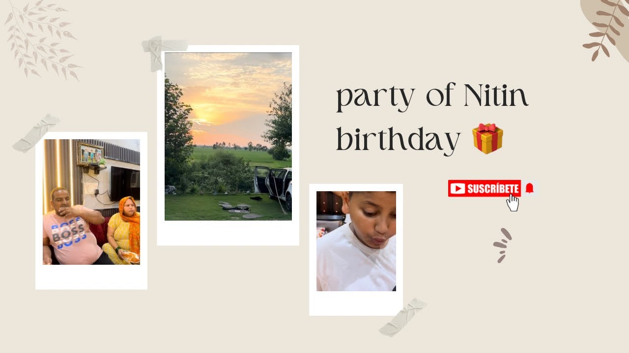 Nitin’s birthday vlog ️ (102 vlog) - YouTube