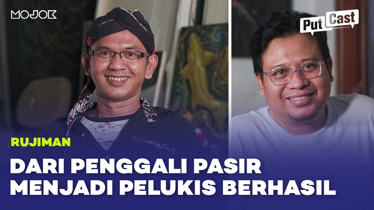 RUJIMAN: DARI PENGGALI PASIR MENJADI PELUKIS BERHASIL - YouTube
