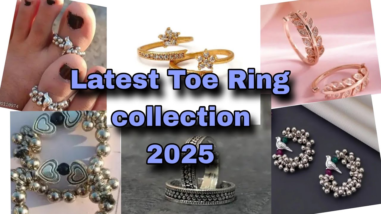 Toe Rings For Women| Latest Toe Ring Design 2025| SilverDesign I #2025 ...