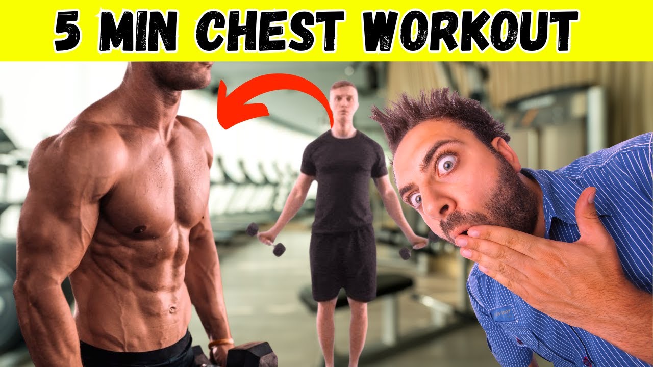 BEST 5 MIN CHEST WORKOUT | Full Chest Workout - YouTube