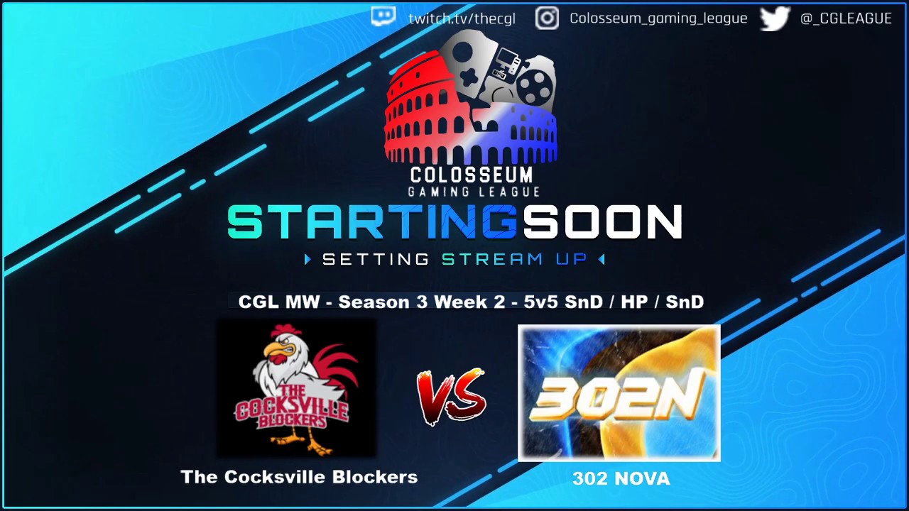CGL - COD MW 5v5 Season 3, - Week 2: The Cocksville Blockers vs 302 ...