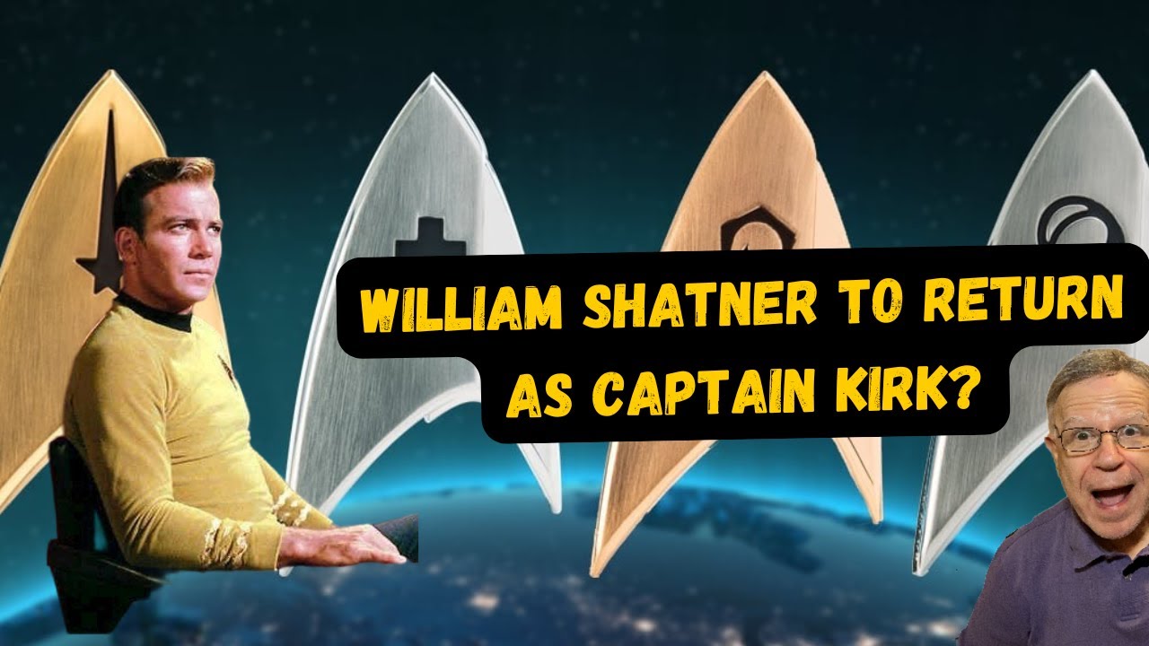 Wiliam Shatner May Be Set to Return as Captain Kirk! - YouTube