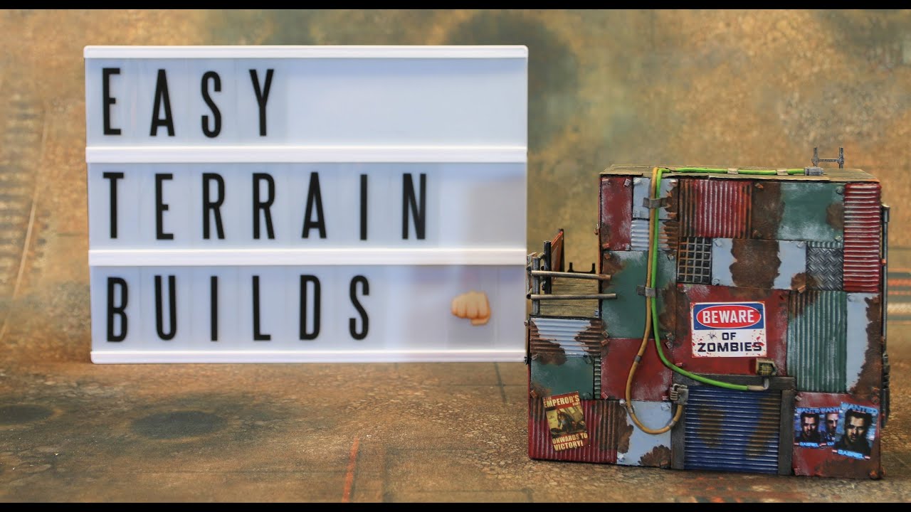 Easy To Build Shanty Buildings - YouTube