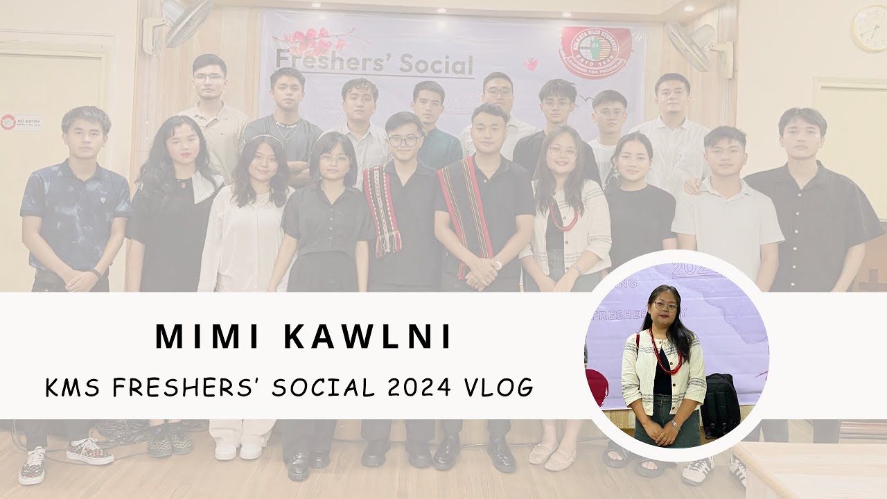 Zirlai zai thiam tak tak ten zaiin min awi🎙️|Freshers Miss leh Mister ...