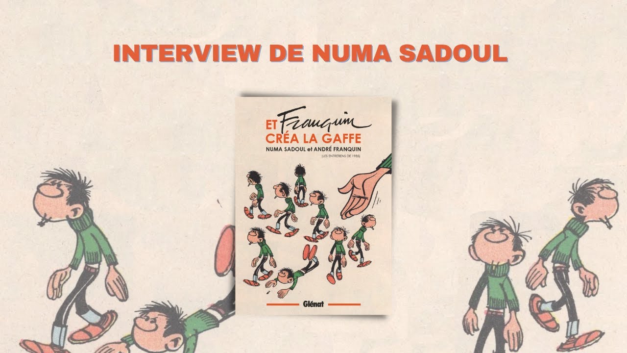 Interview de Numa Sadoul pour Et Franquin créa la gaffe - YouTube