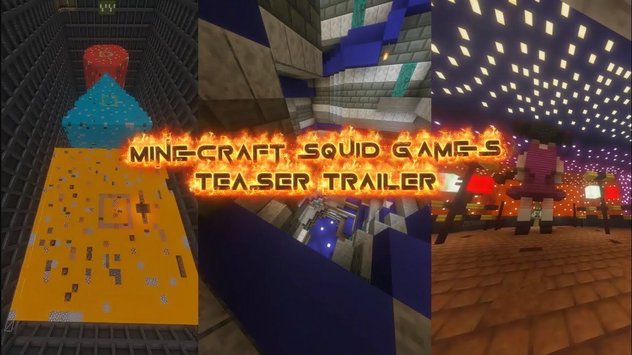 Minecraft Squid Game Full Recreation | Teaser Trailer - YouTube