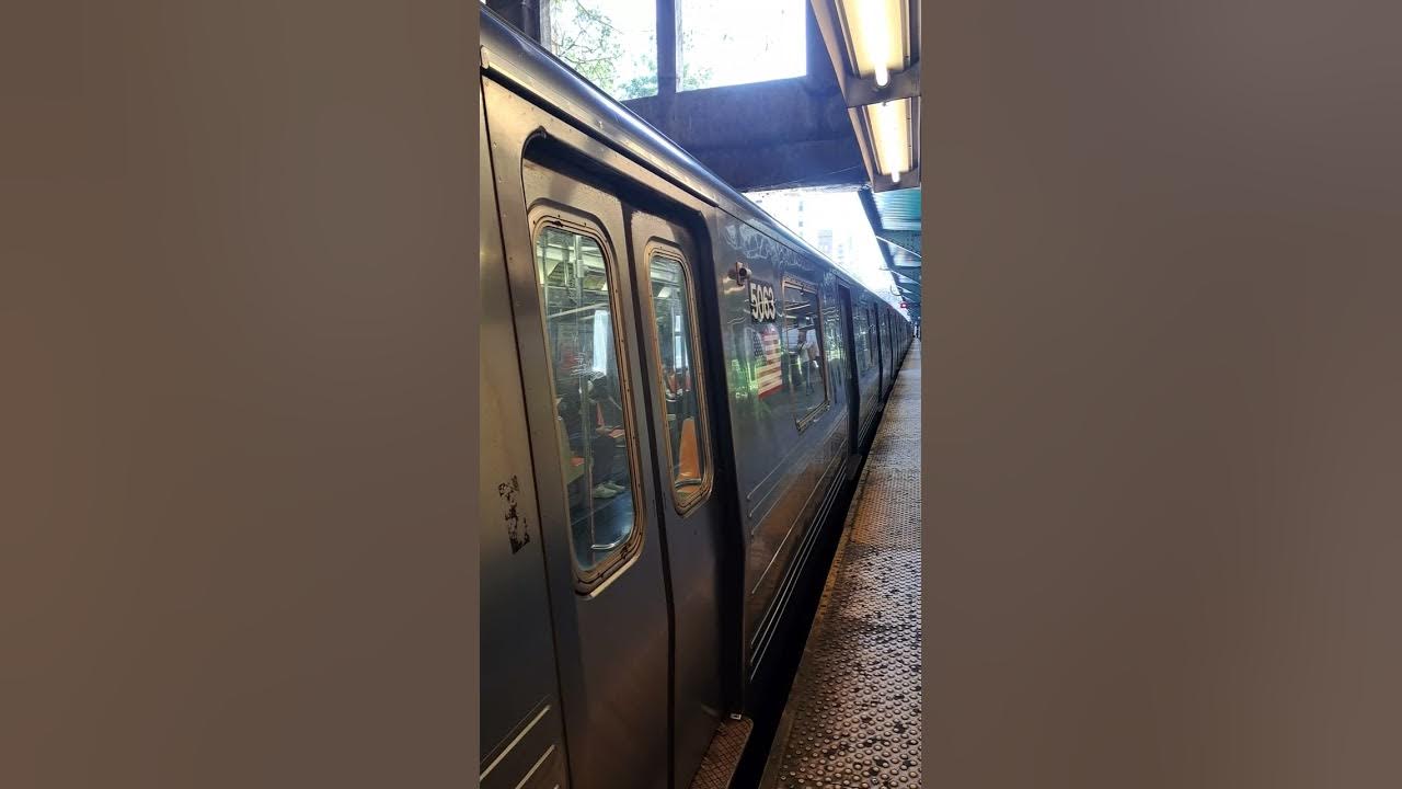 Brighton Beach Bound R68 R68A B mixed train Manhattan Bound R68 Q train at Prospect Park - YouTube