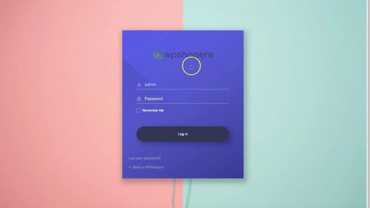 WPShapere v6 Demo - YouTube