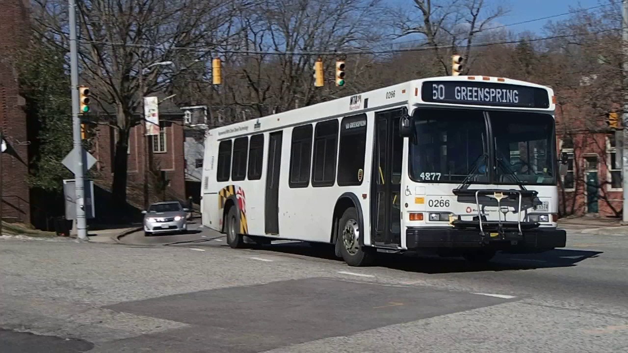 MTA Maryland Neoplan AN440LF 0266 on Route 60 - YouTube