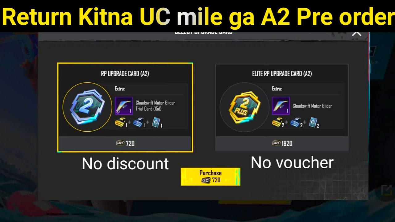 Pubg Pre order A2 Royal pass Elite pass & Elite pass plus purchase no ...