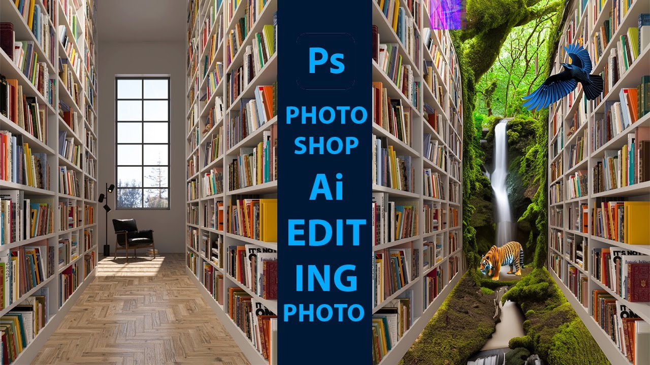 Photoshop AI | Generative fill | Photoshop tutorial | Part - 1 - YouTube