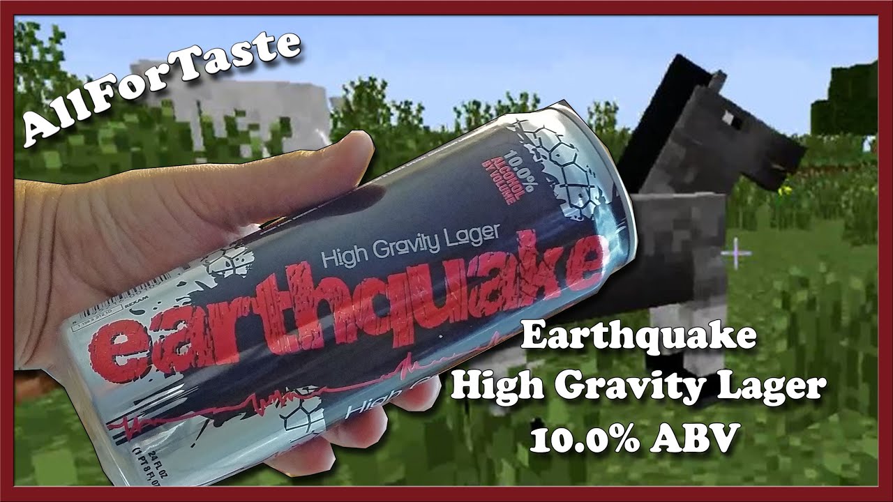 Earthquake High Gravity 10% Lager - YouTube