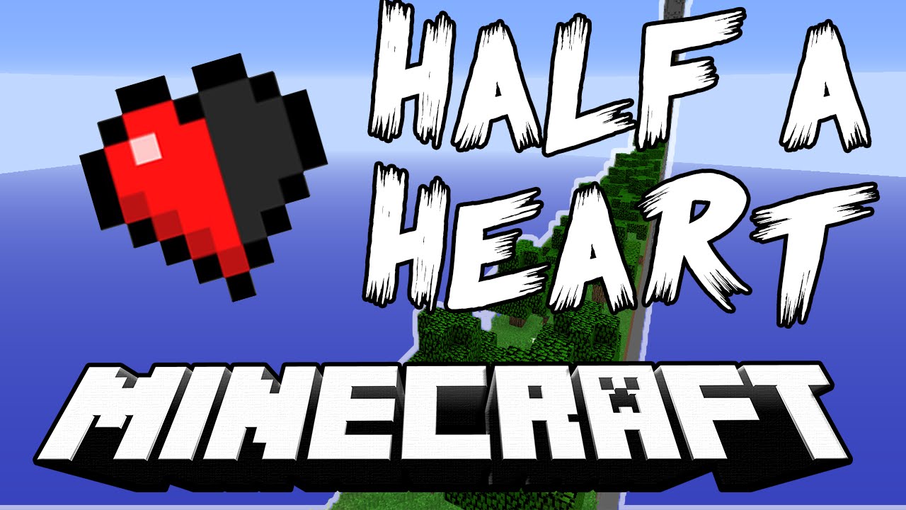 MineCraft Half a Heart Race Map! - YouTube