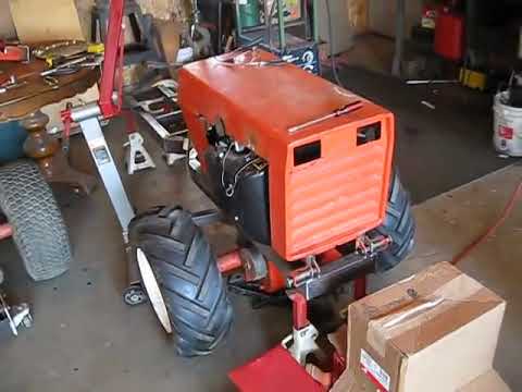 case 222 articulating 4x4 tractor project - YouTube