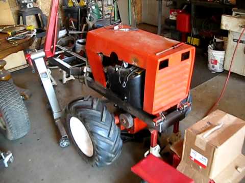 case 222 articulating 4x4 tractor project - YouTube