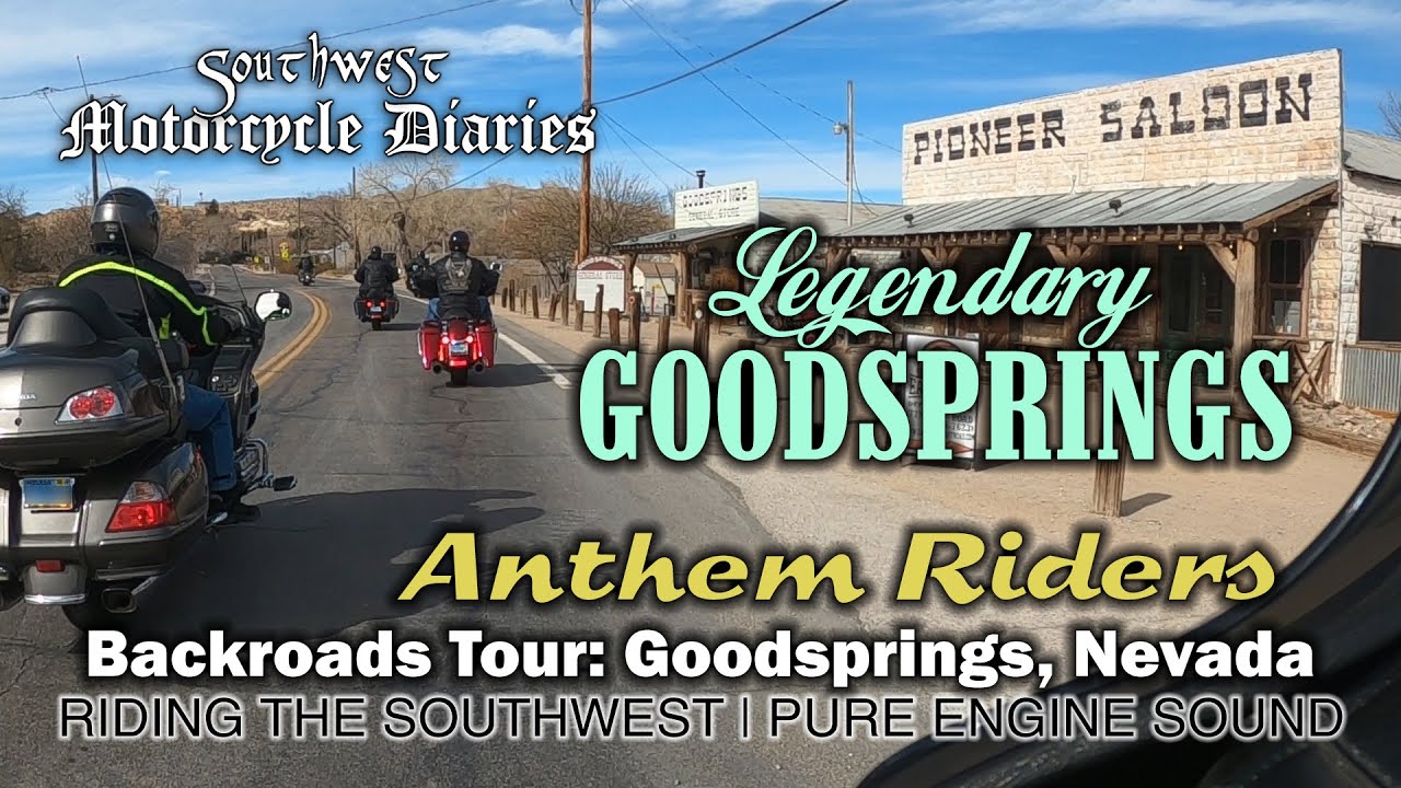 Anthem Riders Explore the Legendary Goodsprings on Classic Motorcycles ...