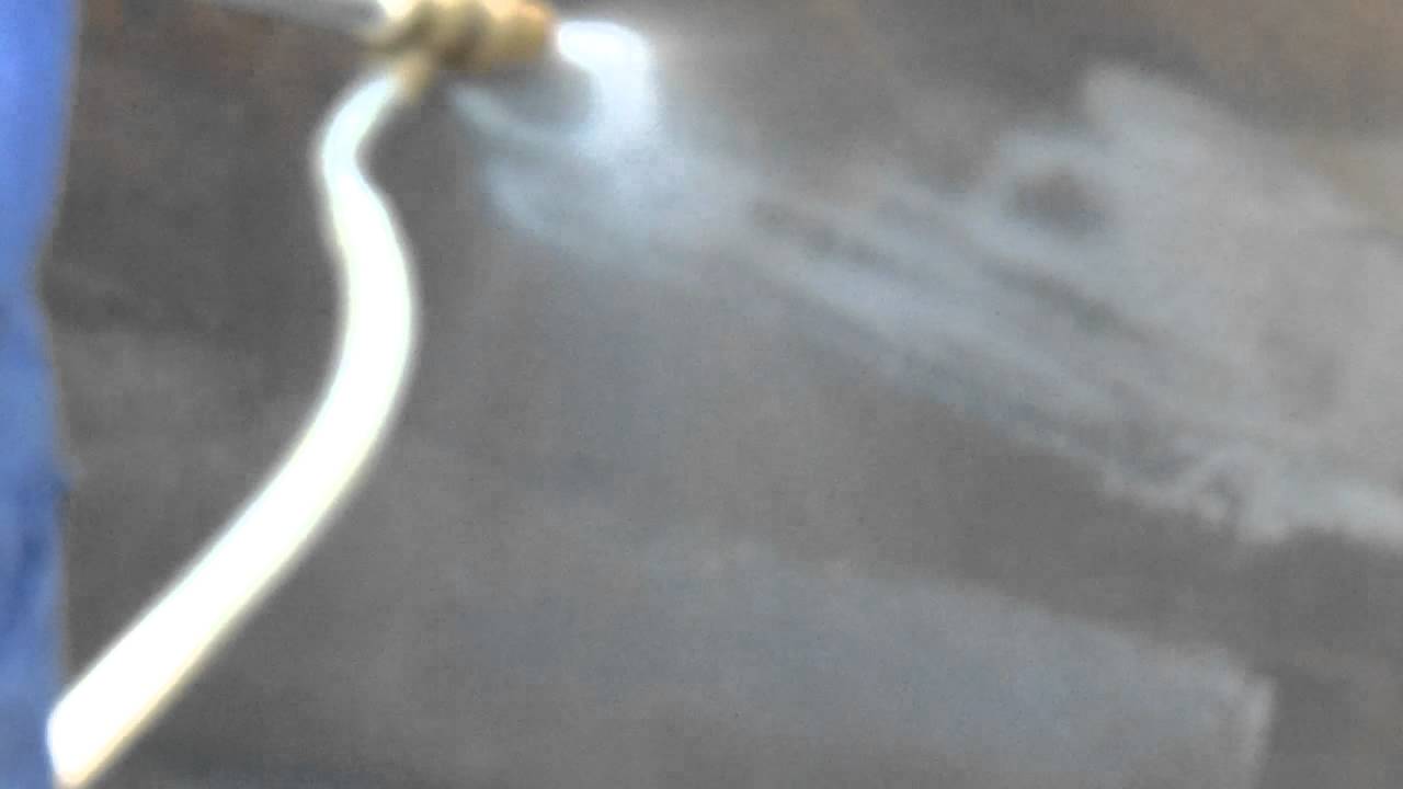 Dust Less Mill Scale Cleaning - YouTube