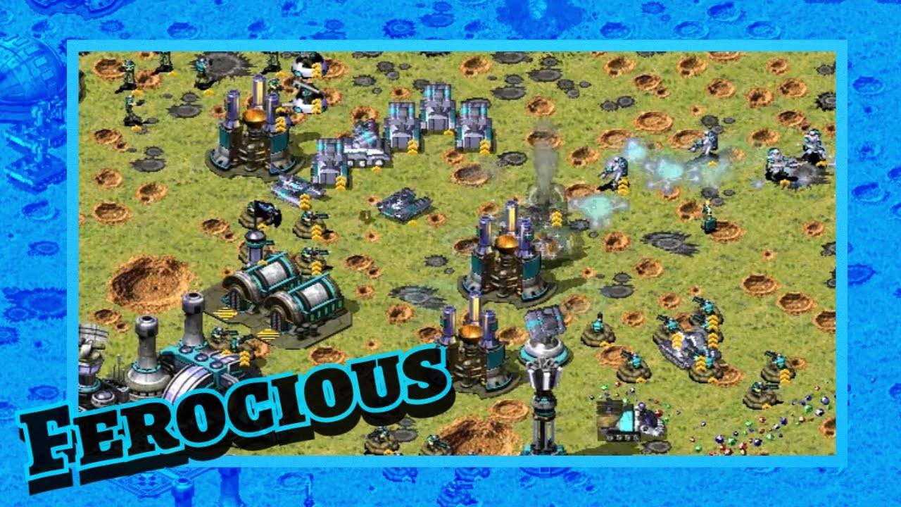 Red Alert 2: Ferocious | 1 vs 7 Brutal AI | Superweapons [On] - YouTube