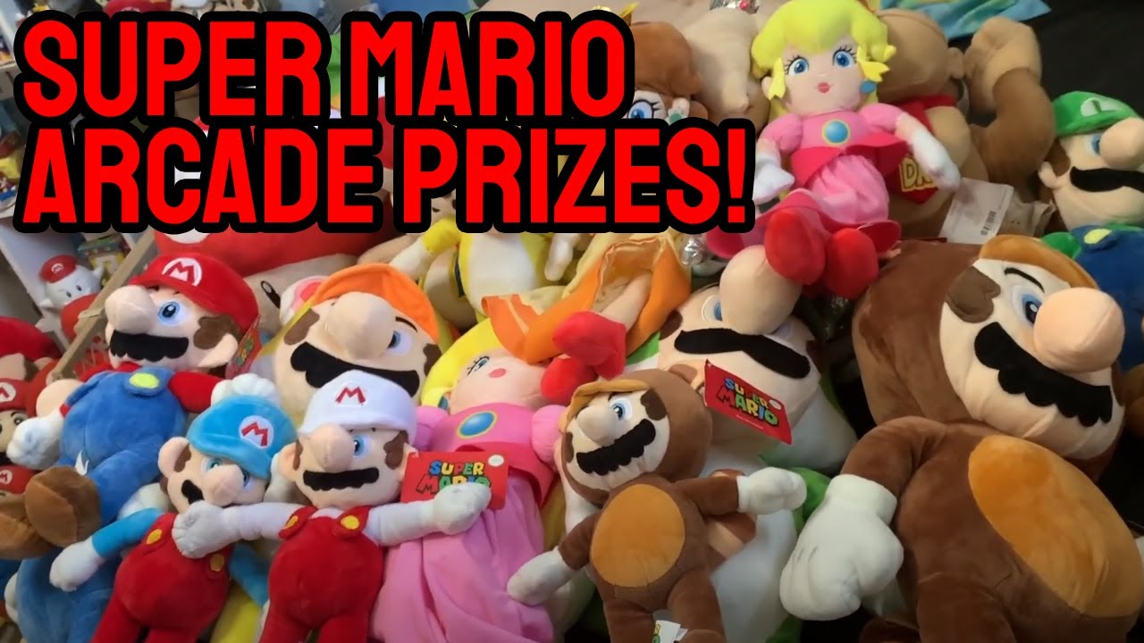 Super Mario Arcade Prizes! - YouTube