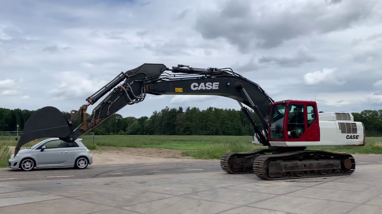 Testing Case CX350C, year 2011 (Refnr. BM3362) — good condition - YouTube