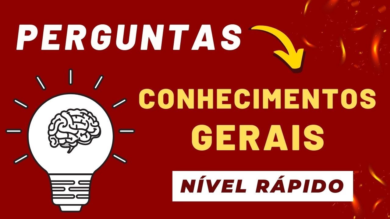 QUIZ 9 PERGUNTAS CONHECIMENTOS GERAIS E ATUALIDADES - YouTube