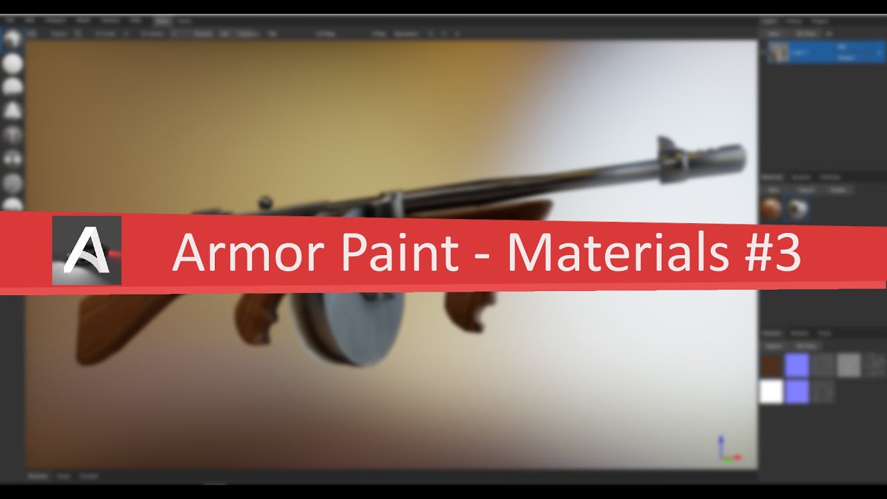 Armorpaint - Working with Materials | Beginner #3 - YouTube