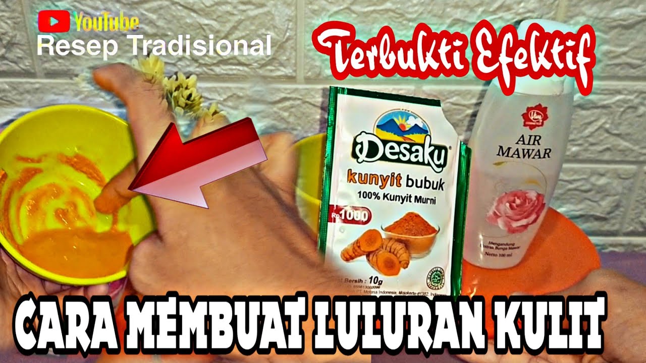 Cara membuat Luluran kulit sederhana - YouTube