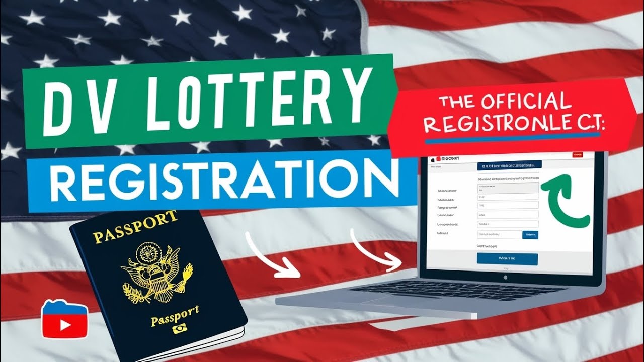 "DV Lottery 2026 – How to Register Step by Step (Official Guide)" - YouTube