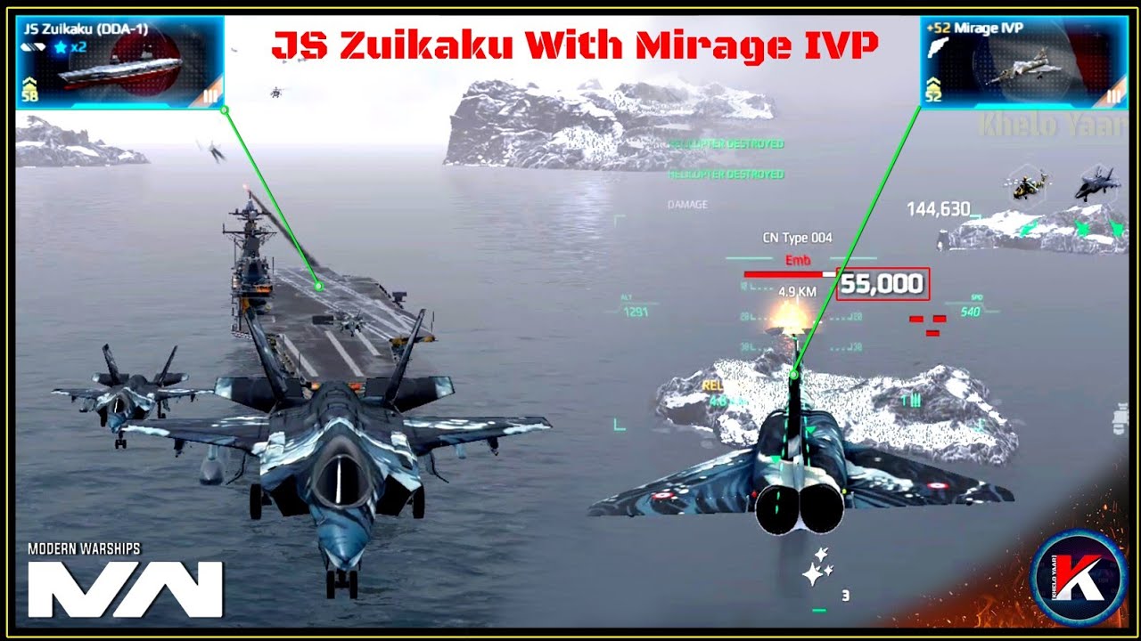 JS Zuikaku (DDA-1) & Mirage IVP💥 Gameplay | Modern Warships - YouTube