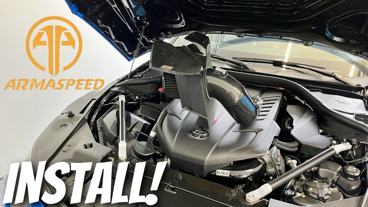 (2020-2024) MK5 Toyota Supra 3.0 B58 Armaspeed Carbon Fiber Air Intake ...