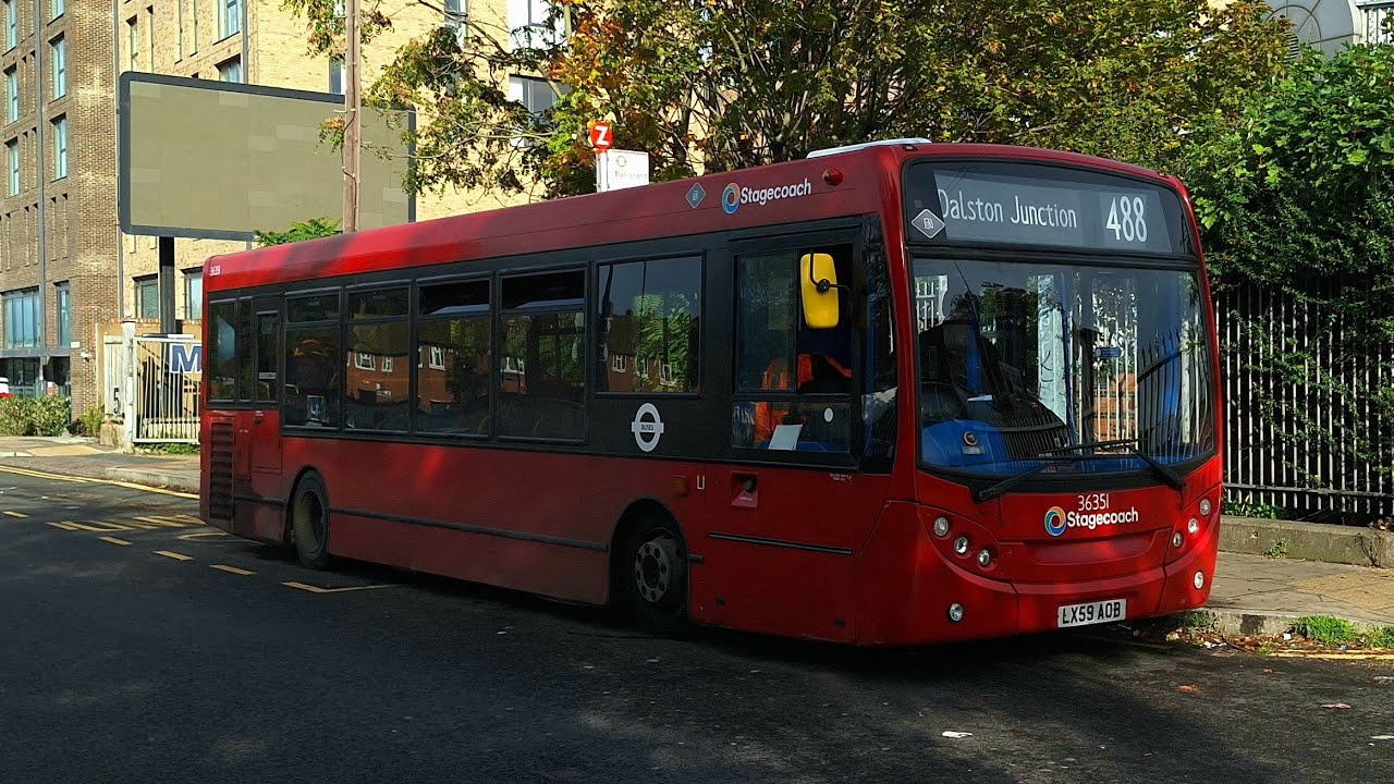 First Time In 8 Years. | Route 488 - LX59AOB/36351 | Stagecoach London ...