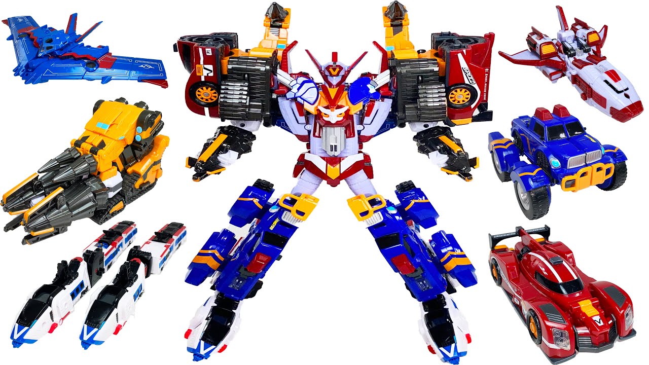 Master V Ultimate 6-Part Integration | Tobot Galaxy Detectives ...