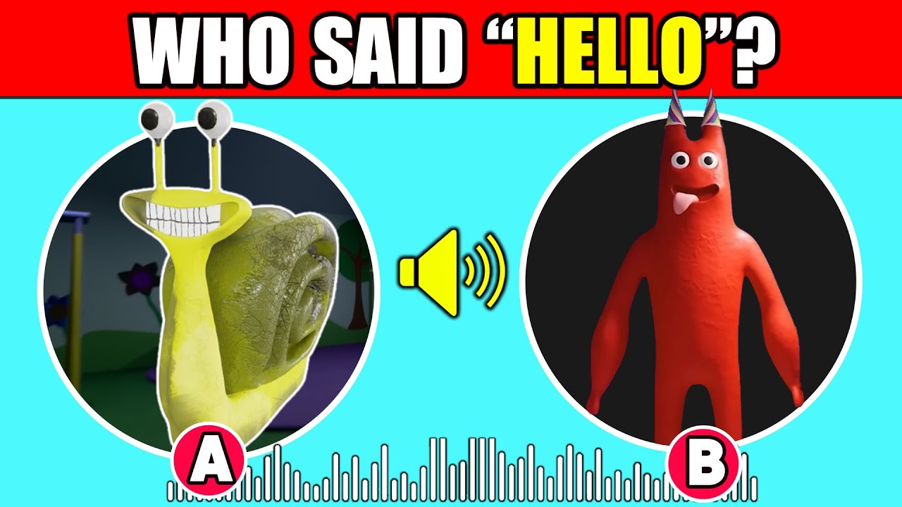 Can You Guess WHO SAID IT? Monster Garten of Banban 2 VOICE LINES 👾👾 ...