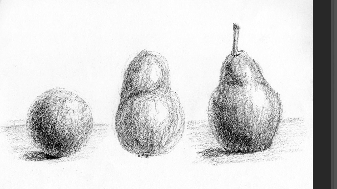 002 pear painting light shade - YouTube