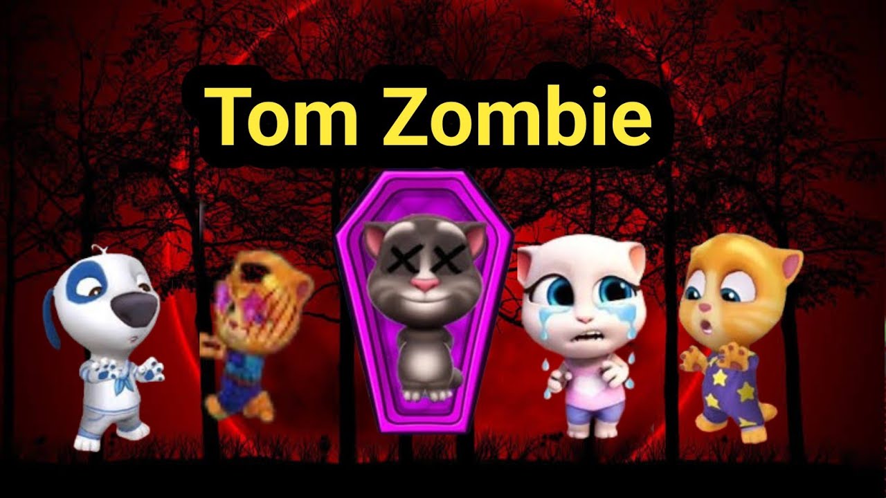 Tom Zombie 😭 Angela Crying | Talking Tom And Friend #catnap #talkingtom ...