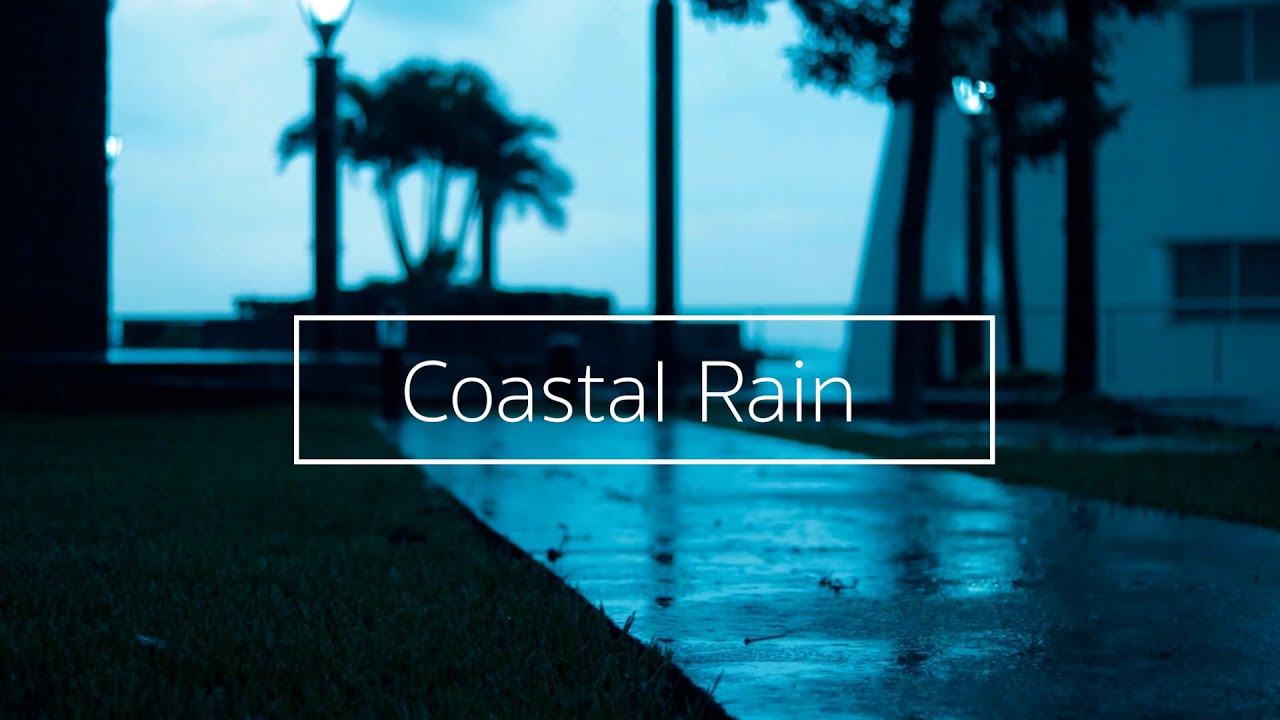 8 Hours of Relaxing Coastal Vacation Rain | Meditate | Sleep - YouTube
