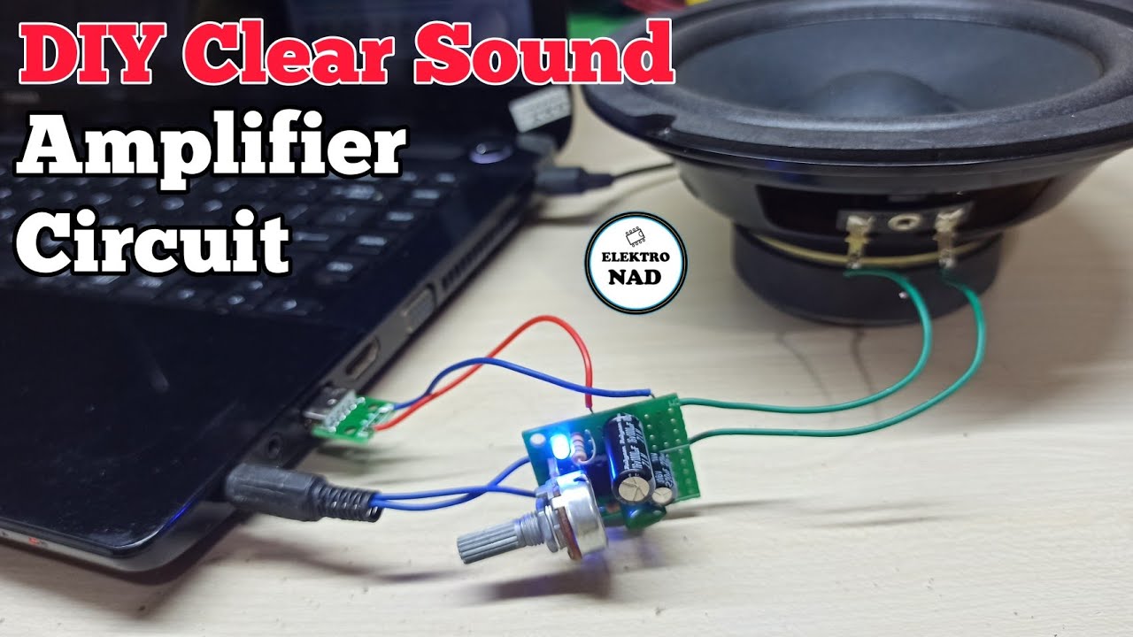 cara membuat Amplifier 5 Volt - YouTube