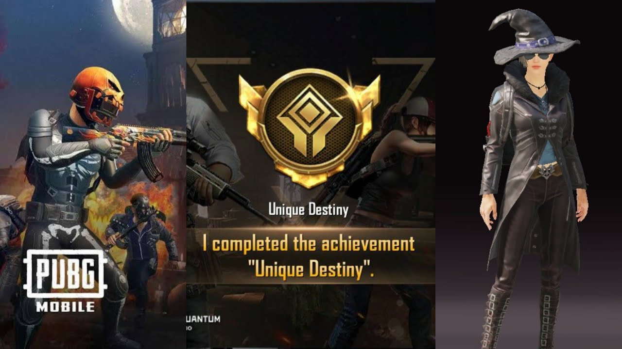 PUBG MOBILE UNIQUE DESTINY TITLE. #PUBGMOBILE - YouTube