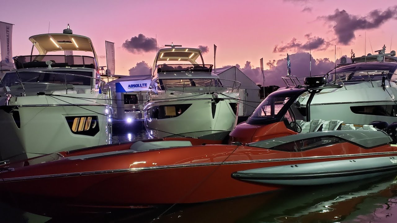 Fabio Buzzi Designed Hawk 38 From Sunseeker at Flibs2019 - YouTube