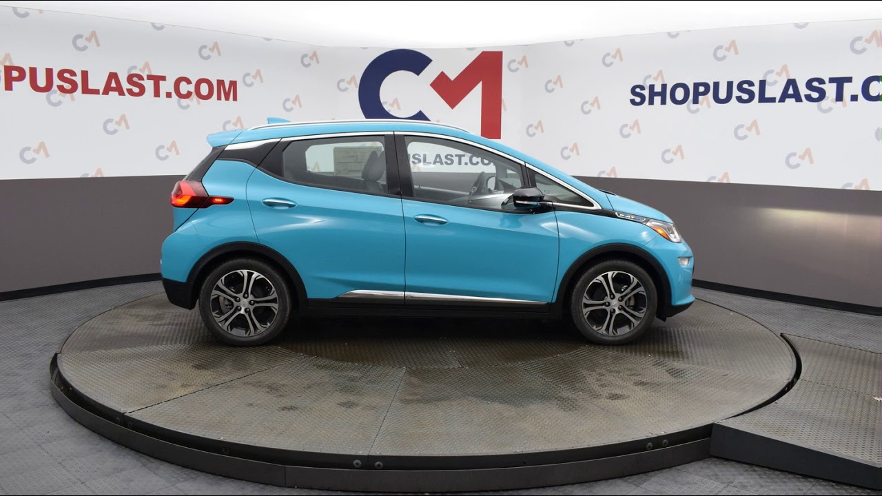 2020 Blue Chevrolet Bolt EV 5D Wagon #C1207 - YouTube