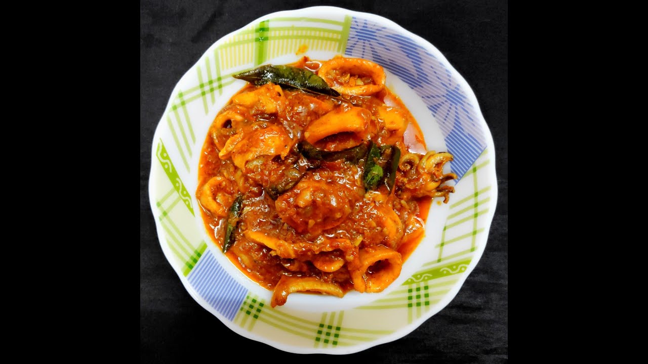Squid Masala || Makuli recipe || Sea food || - YouTube