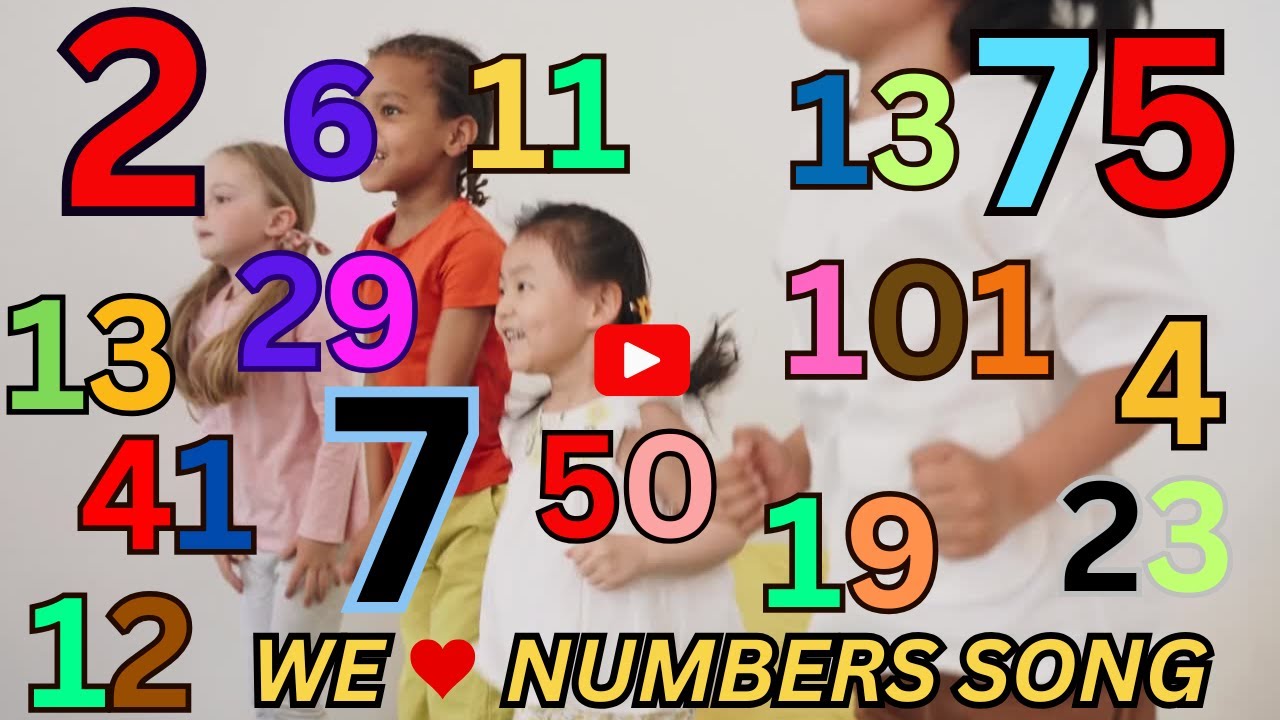 Our Numbers Song - Best Number Song for Kids | VEDX KIDS TV - YouTube
