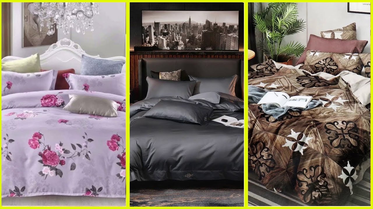 Luxury Bedsheet designs Ideas | Amazing Bedsheet Designs - YouTube
