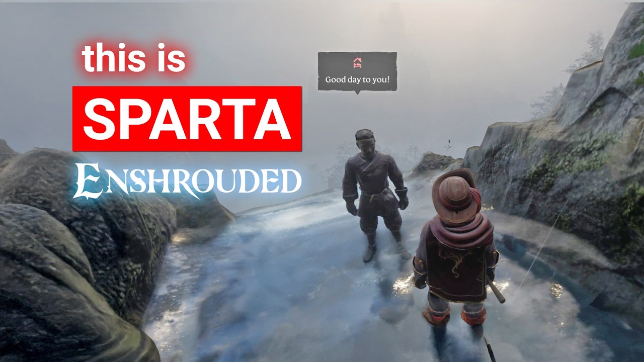 Adding WATERFALL to your bases - Enshrouded - YouTube