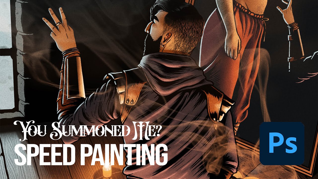 You Summoned Me? // Speed Painting // Time Lapse // Photoshop ...