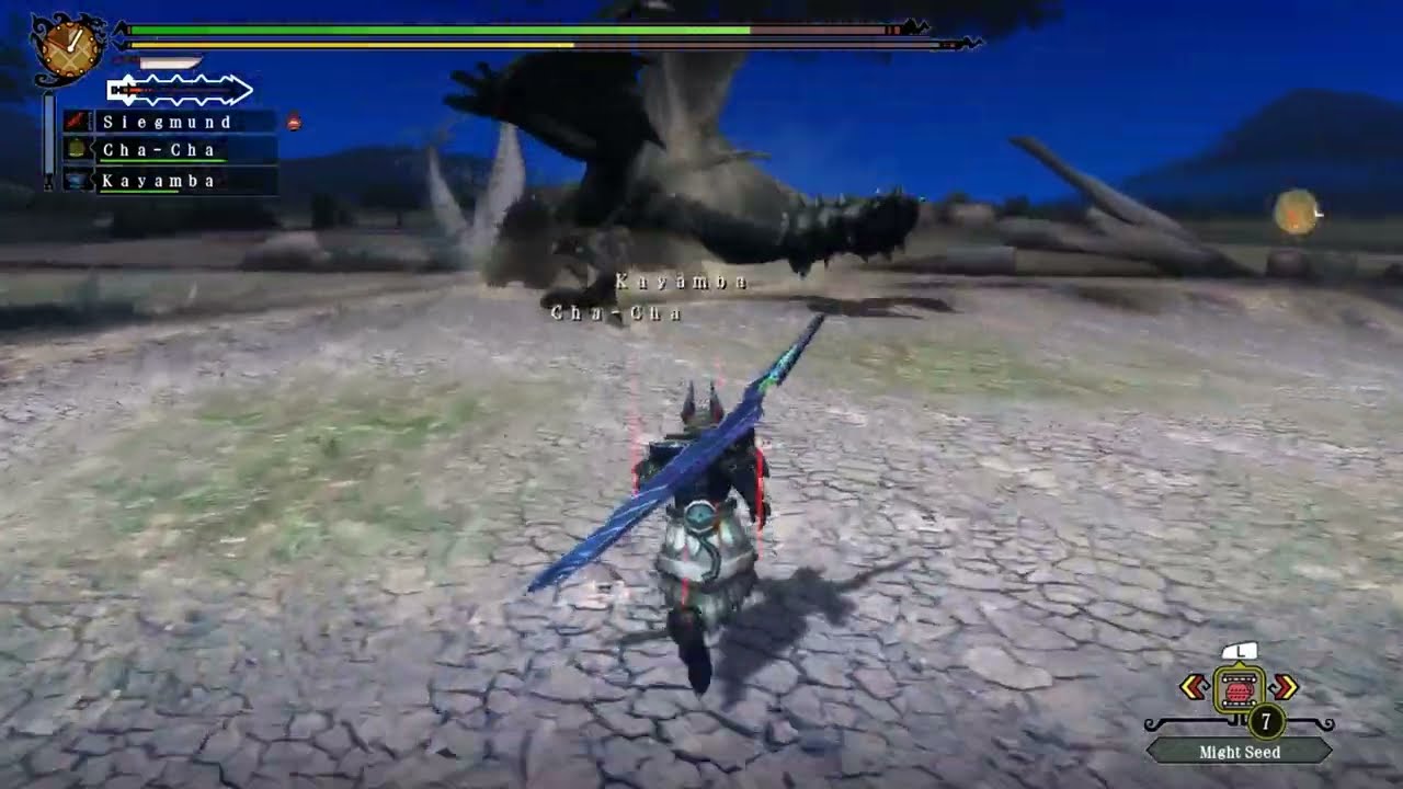 Monster Hunter 3 U - G-Rank Black Blos Hunt | Long Sword - YouTube